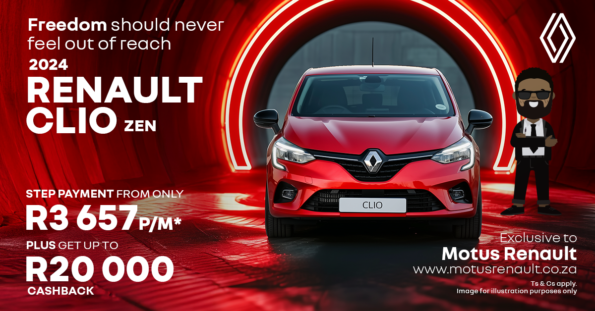 Renault Vehicles at Motus Northcliff | Find Your Next Renault | Motus ...