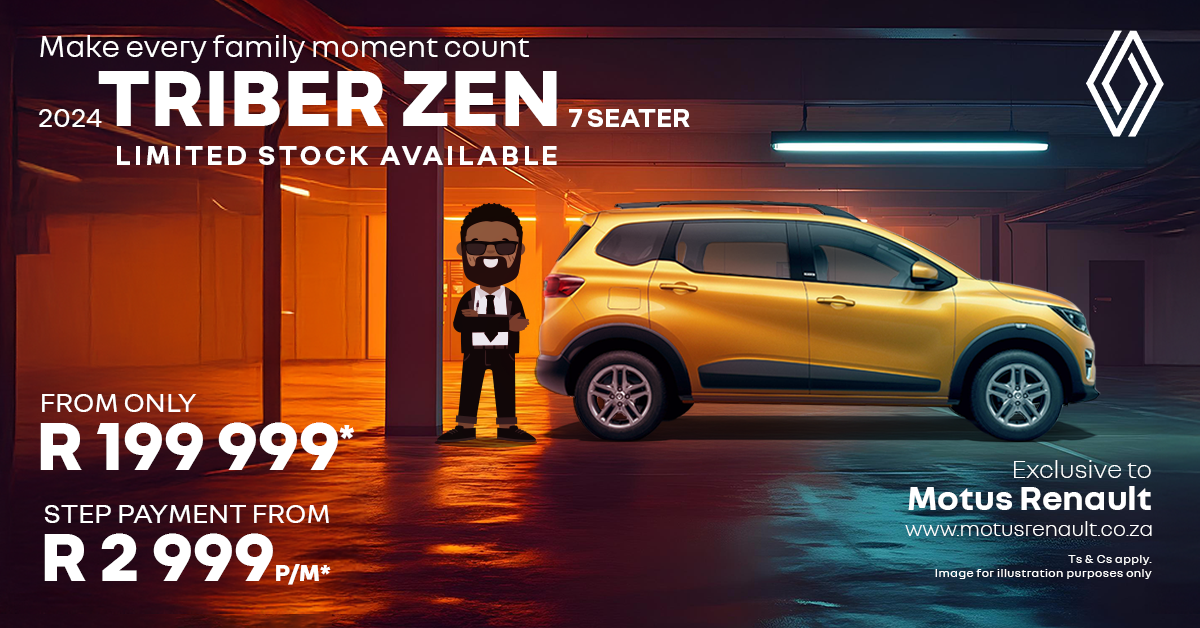 Renault Vehicles at Motus Fourways | Find Your Next Renault | Motus Renault