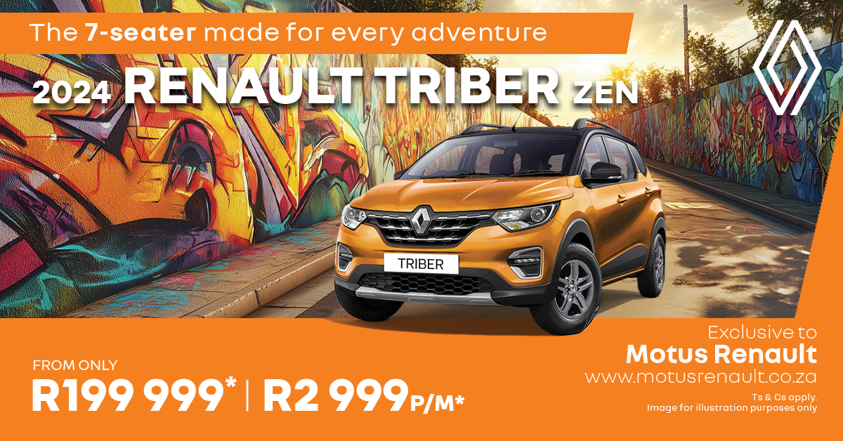 Renault Vehicles at Motus Northcliff | Find Your Next Renault | Motus ...